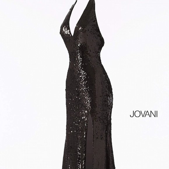 Jovani | Dresses | Jovani Halter Sequin Dress | Poshmark